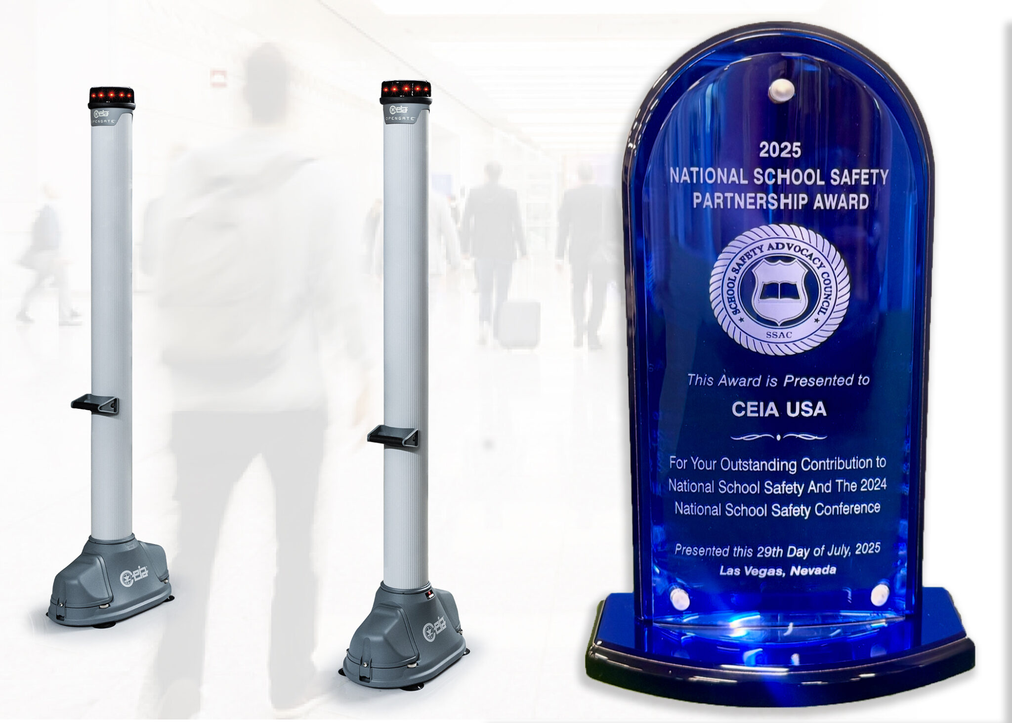 CEIA USA Receives 2025 National School Safety Partnership Award - CEIA USA